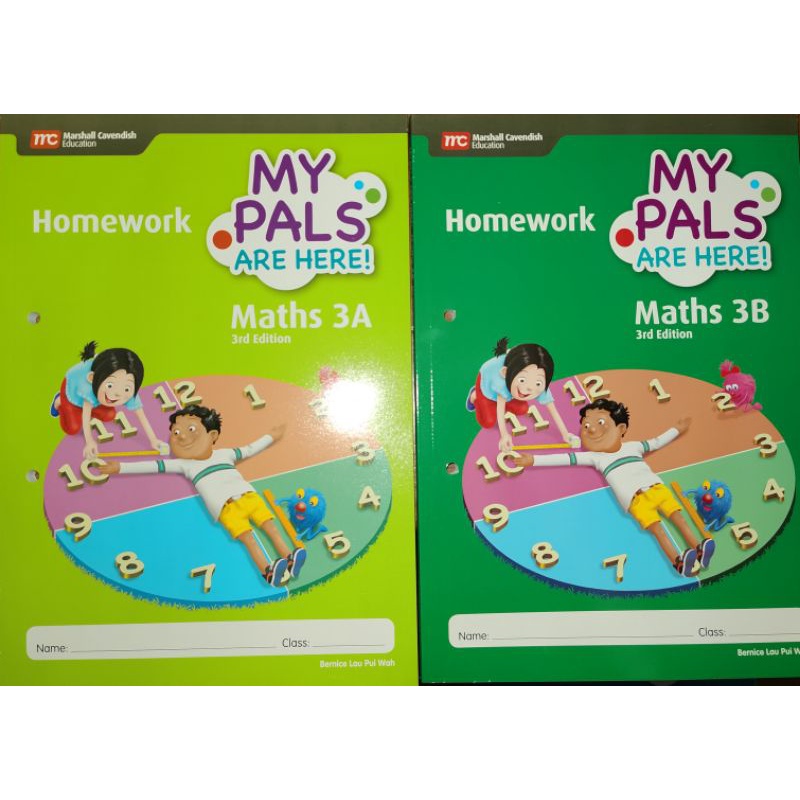 My Pals are Here Math HOMEWORK set for Grade 1 to Grade 6 (with answer ...