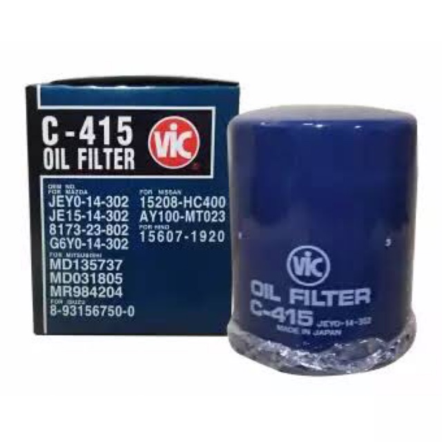 Oil Filter C-415 Mitsubishi MirageG4/ Lancer/ XPANDER/ Getz/ Outlander ...