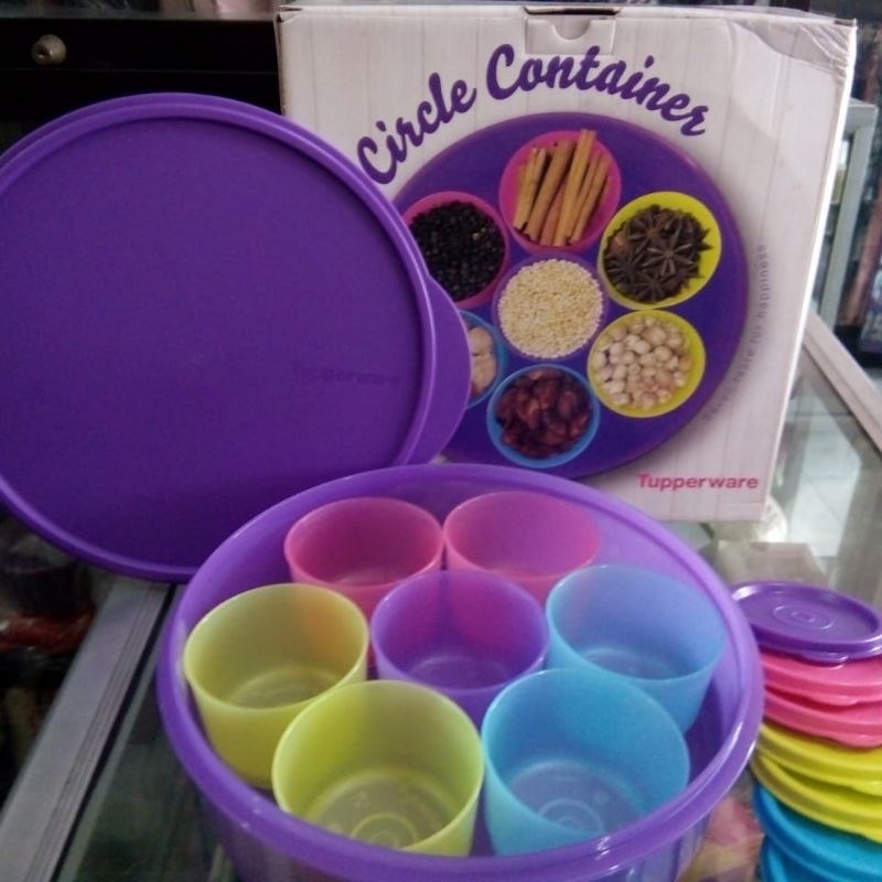 Circle container container for knick-knacks | Shopee Philippines