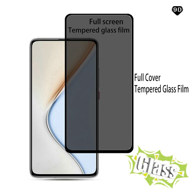 Privacy Tempered Glass For Xiaomi MI MIX MAX 3 Pocophone X2 F2 pro Full ...