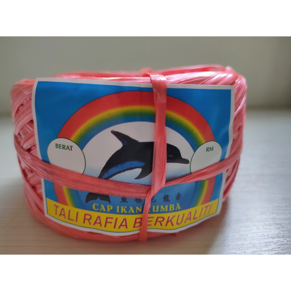 RAFFIA STRING NYLON STRING PLASTIC STRING ROPE TALI RAFIA PLASTIK 塑料绳子 ...