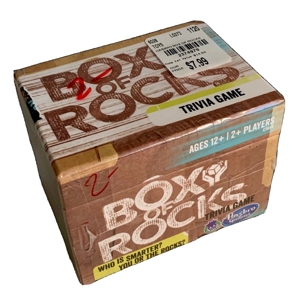 Box of Rocks Trivia Game Party Board Game | Shopee Philippines
