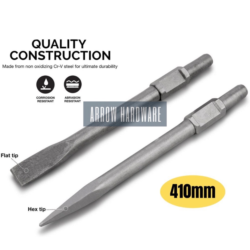 65A Jack Hammer 30x410mm Drill bit Chisel For Electric Demolition ...