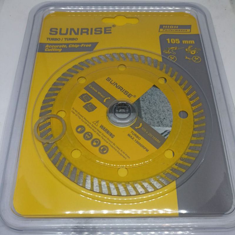 Sunrise Diamond Cutting Disc 4 inches (S-203) | Shopee Philippines