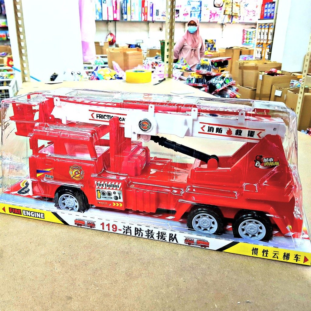 FIRE SERVICE VEHICLE TOY (READY STOCK) | Shopee Philippines