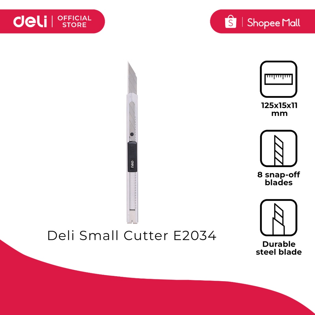 Deli E2034 Small Cutter 1PC [75322034] | Shopee Philippines