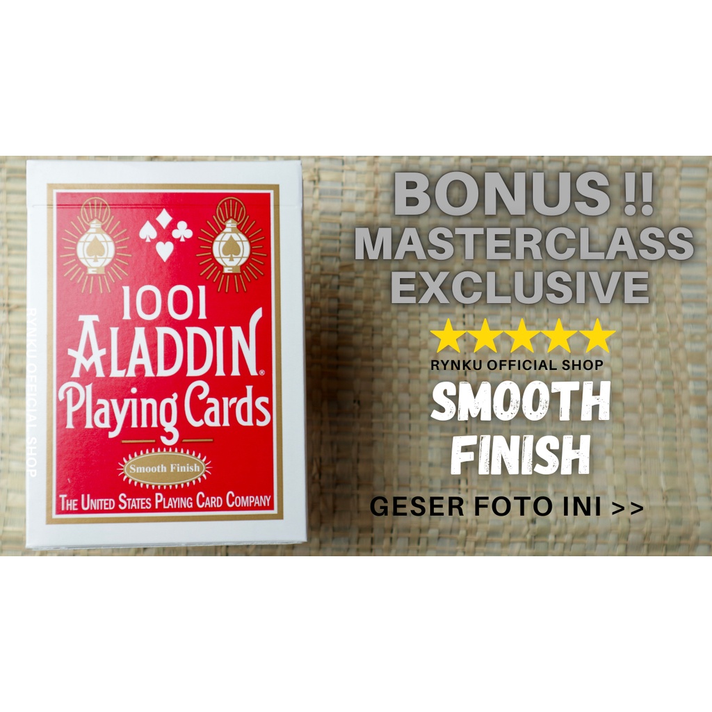 MERAH Aladdin PLAYING CARDS Red PLAYING CARDS | Shopee Philippines