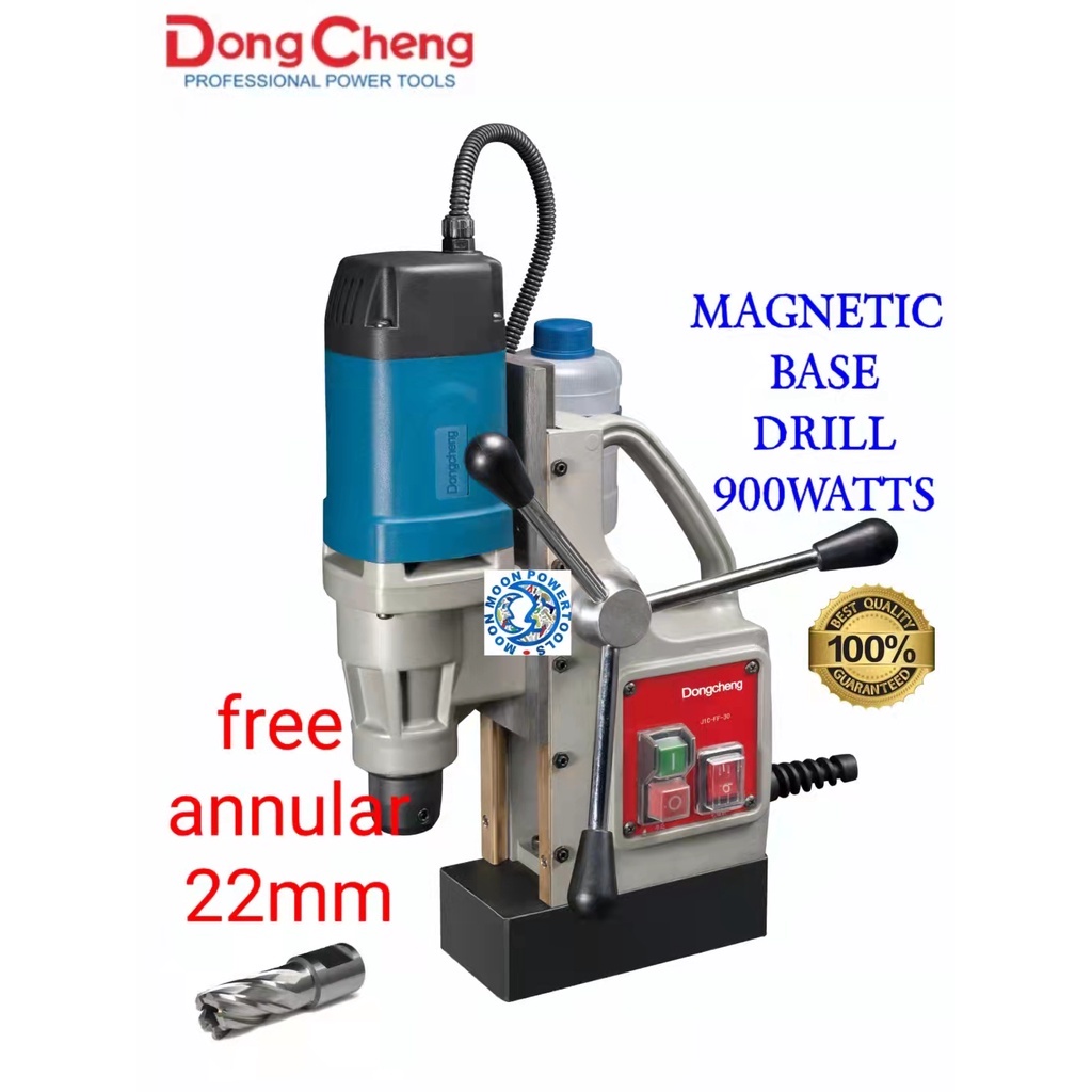 DONG CHENG magnetic base drill 900watts DJC30 heavy duty | Shopee ...