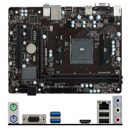 ⚡️For MSI A58M-E33 FM2-A55M-E33 A68HM-P33 A68HM-E33 V2 A68HM NANO Socket FM2 FM2+ AMD A55 A58 ...