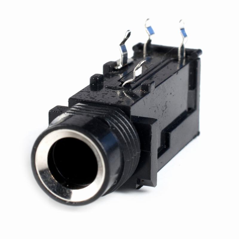 1pcs,1/4" 6.35mm Audio STEREO TRS Female Panel Mount Microphone Output ...