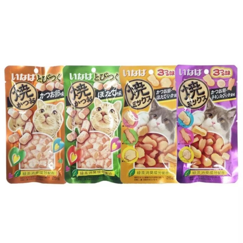 INABA SOFT BITS 25G CAT TREATS | Shopee Philippines