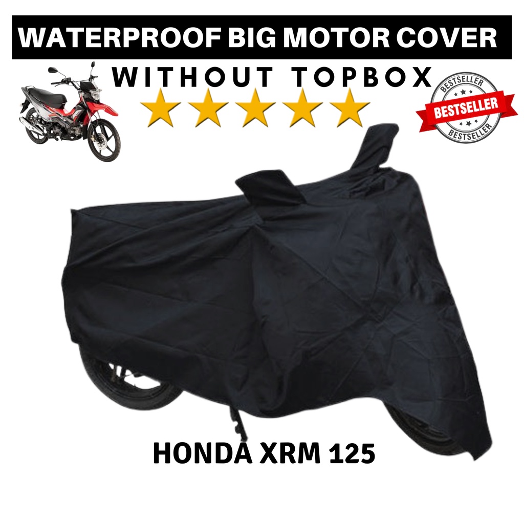 HONDA XRM 125 MOTORCYCLE COVER WITH FREE BALAKLAVA TUBE BANDA & ARM ...