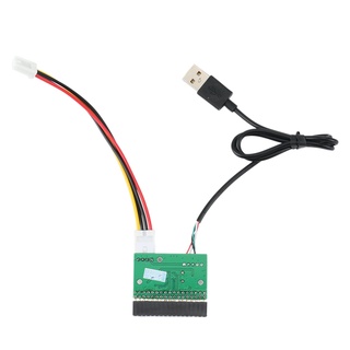 1.44MB 3.5inch Floppy Drive Connector 34 PIN 34P to USB Cable Adapter PCB Board PC USB TO FLOPPY ...