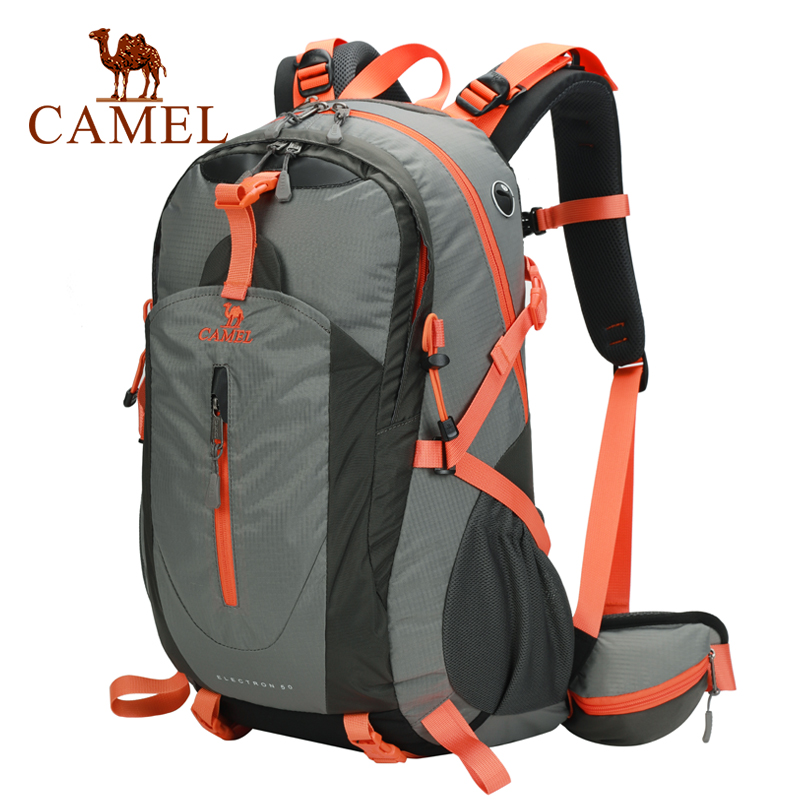 CAMEL CROWN outdoor hiking bag travel shoulder bag weight 50L | Shopee ...
