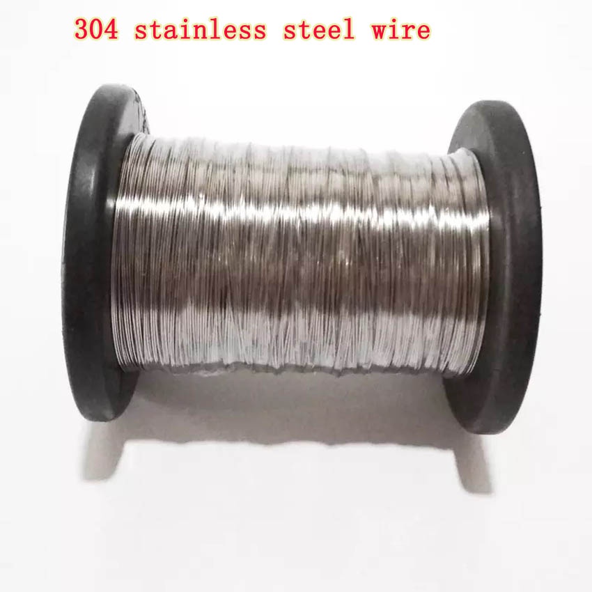 SS304 Stainless Steel Wire Hard wire 0.2mm/0.3mm/0.5mm /0.6mm/0.8mm ...