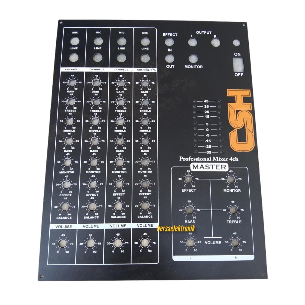 Mixer Plate 4 6 8 12 channel mixer channel Plate | Shopee Philippines