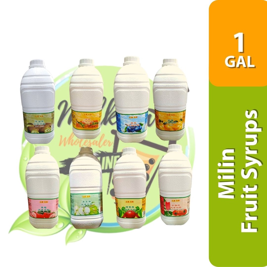 Milin Fruit Syrups for Milktea and Fruit Tea | Shopee Philippines