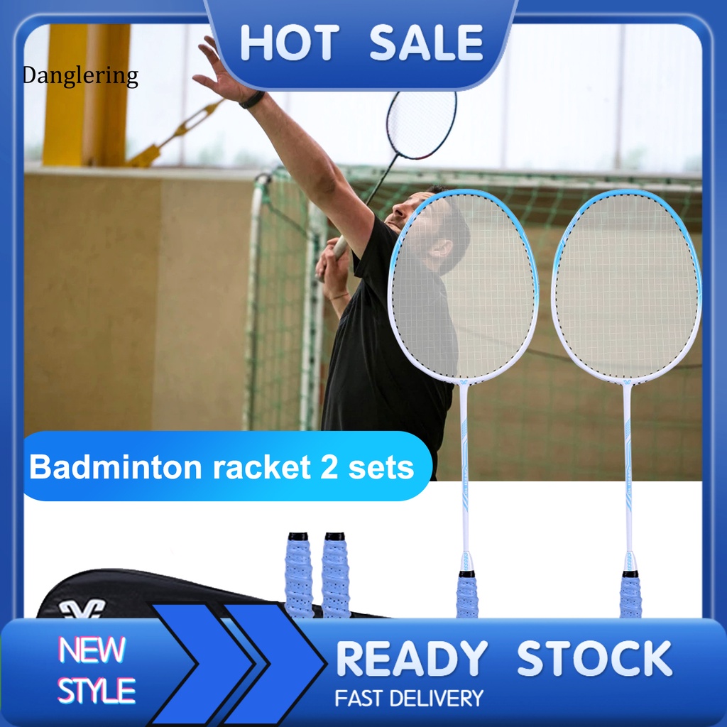 DL Nylon Badminton Racquet Kit Carbon Fiber Badminton Racket Kit T ...