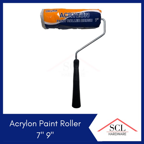 OKURA Acrylon Paint Roller Brush 7" / 9" | Shopee Philippines