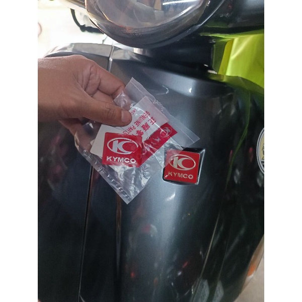 kymco like 125 front red emblem 299 each | Shopee Philippines