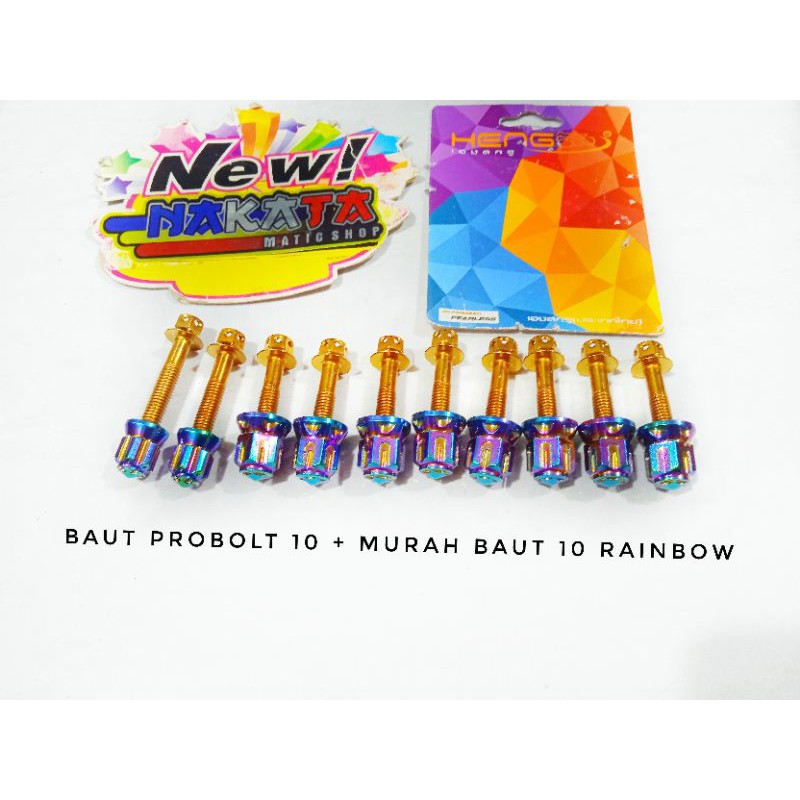 Probolt Bolts plus rainbow Nuts Size 12 probolt Bolts Size 14plus ...