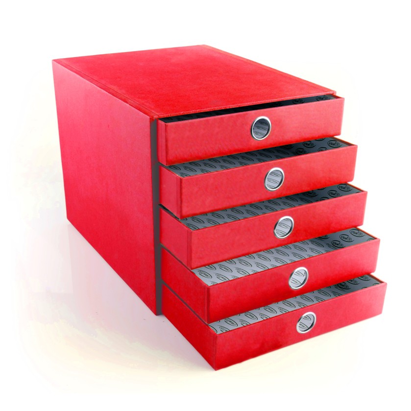 Starfile Multi-tray 5 drawers ( Arlin/ Buffalo Skin) | Shopee Philippines