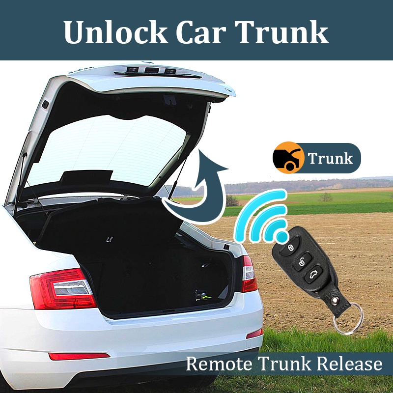 Car Door Lock Remote Control Universal Keyless Entry System Locking Kit ...