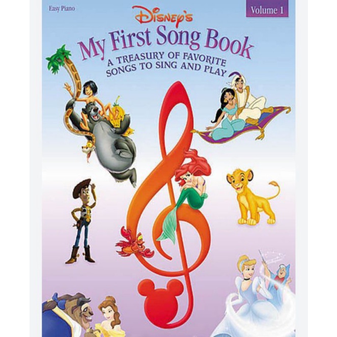 Disney's My First song Piano book volume 1 Disney | Shopee Philippines