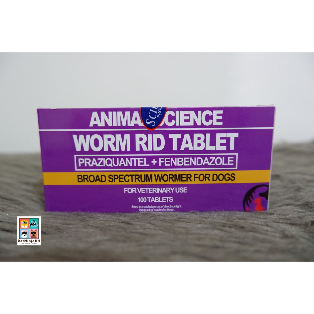 Worm Rid Animal Science tablets per TAB | Shopee Philippines