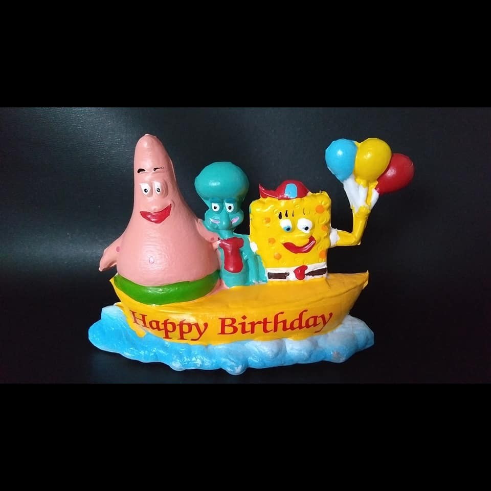 Spongebob Shaped Cake Topper - S48 | Shopee Philippines