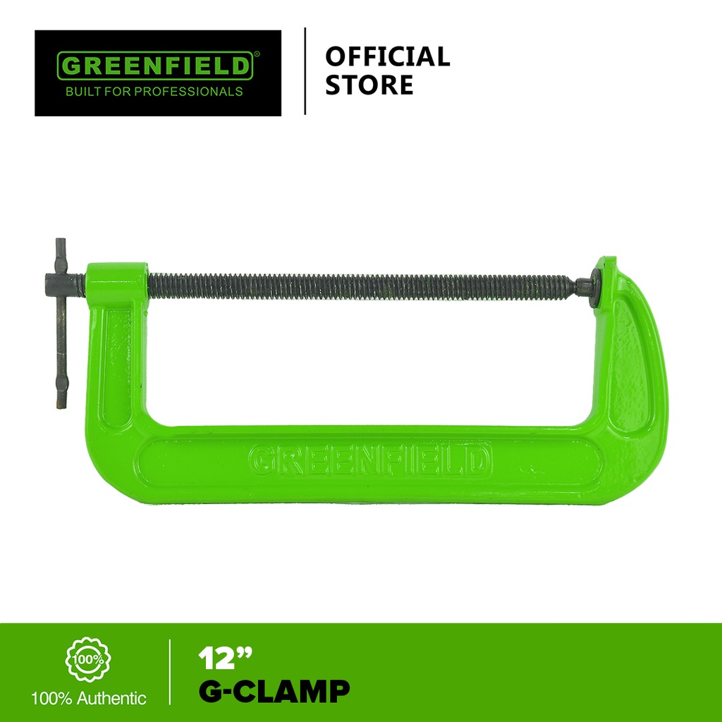 Greenfield G-Clamp 12" - Hand Tools | Shopee Philippines