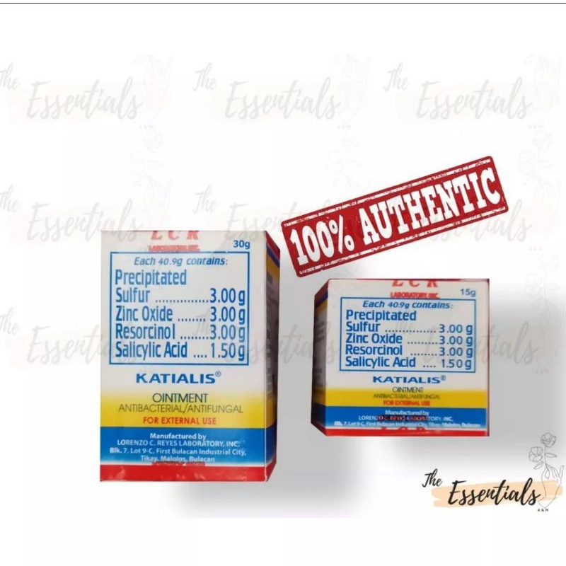 Katialis Ointment Antibacterial/ Antifungal 5g, 15g, 30g | Shopee ...