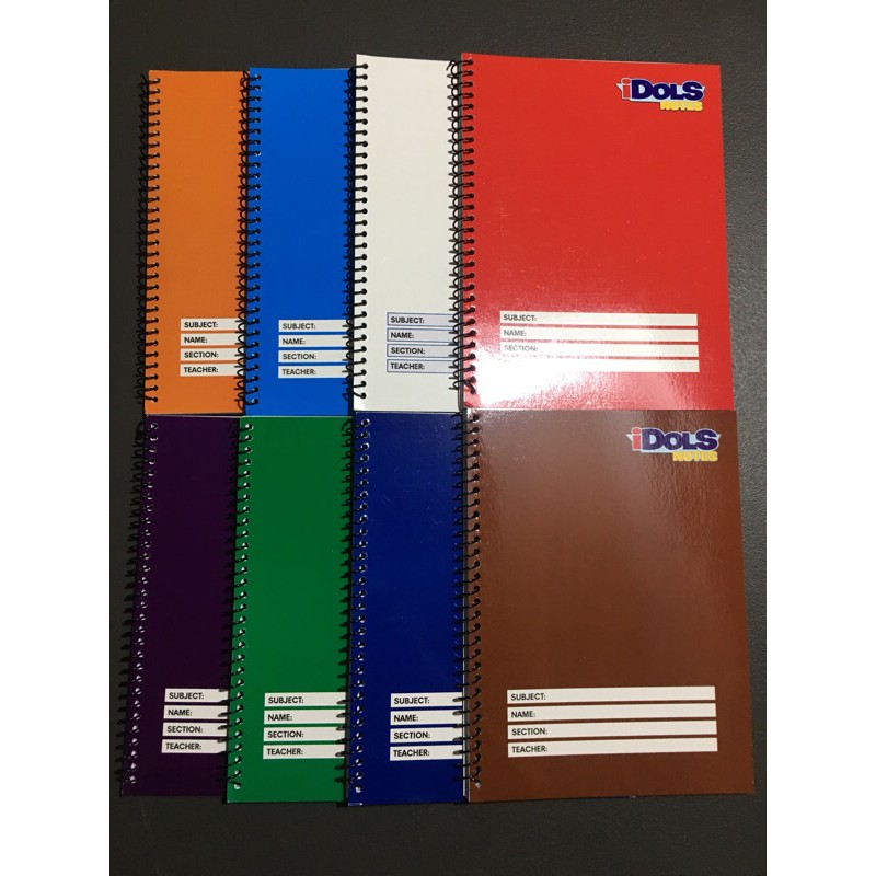 Spiral Notebook 80leaves per piece | Shopee Philippines