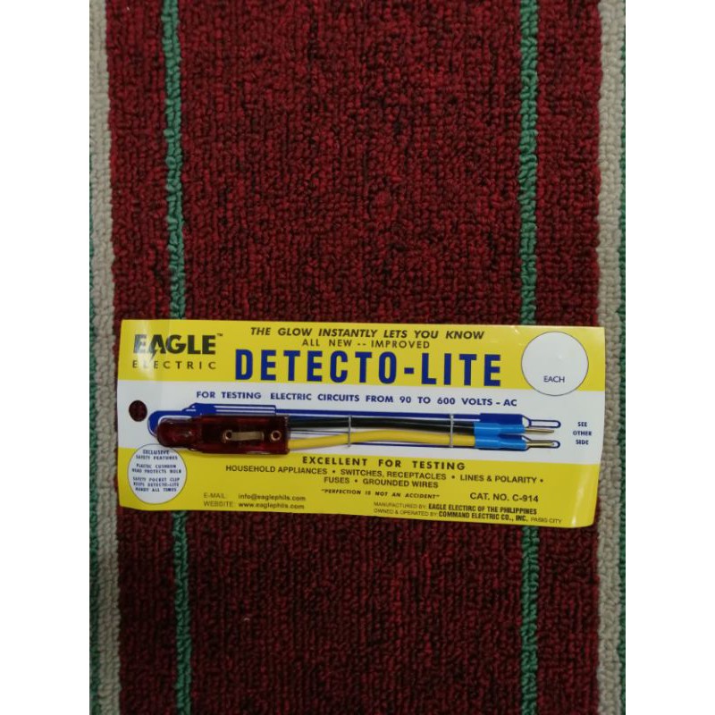 Eagle Detecto-lite Tester original | Shopee Philippines