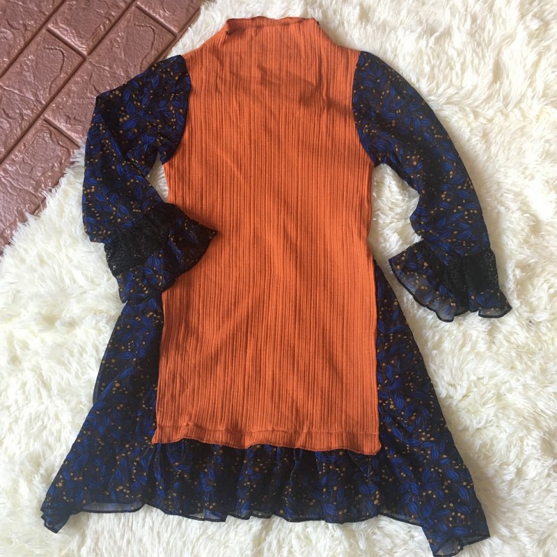 Kids Toddler Girl Sitro Lace Style Long Sleeves Fashionable Comfy Dress ...