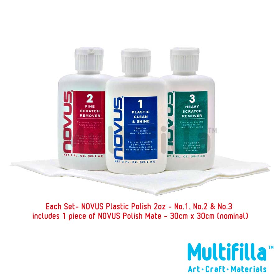 Novus Plastic Polish 2oz - Plastic Polish System | Shopee Philippines