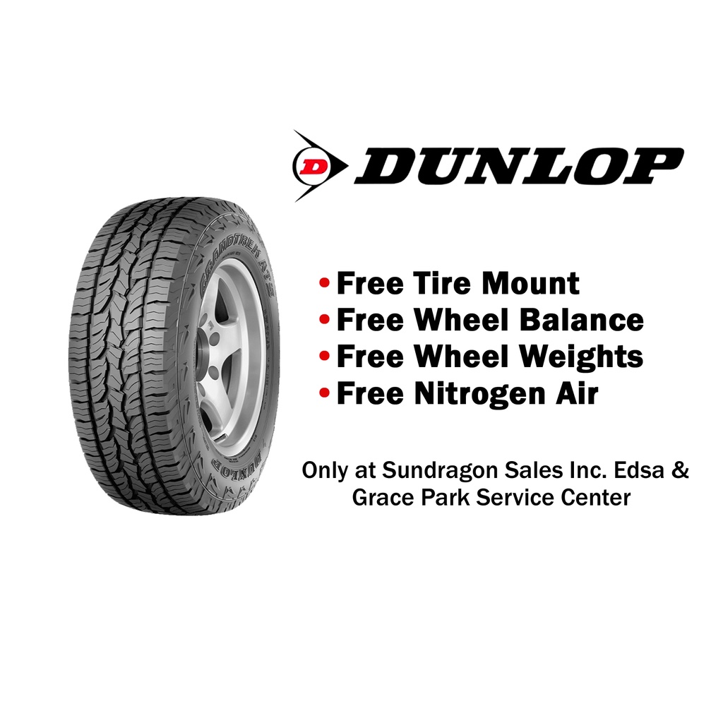 Dunlop 265/60 R18 110H Grandtrek AT5 All-Terrain Tire (PROMO PRICE ...