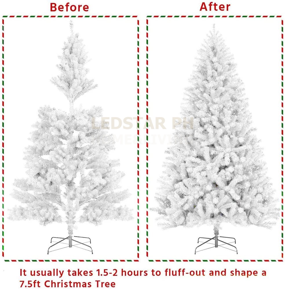 180CM-240CM Artificial Christmas Tree for Holiday Indoor Outdoor Party ...