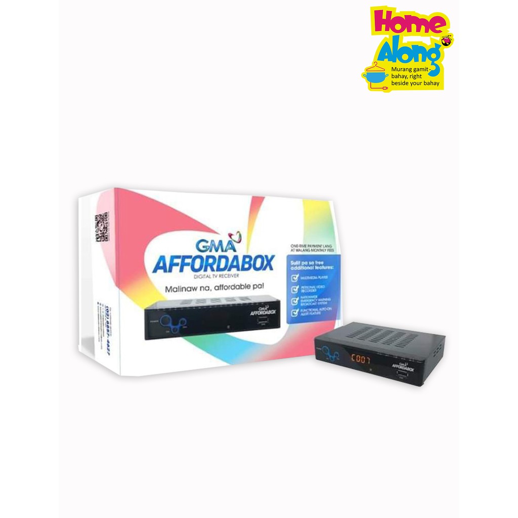 Authentic Gma Affordabox Digital TV Blackbox | Shopee Philippines