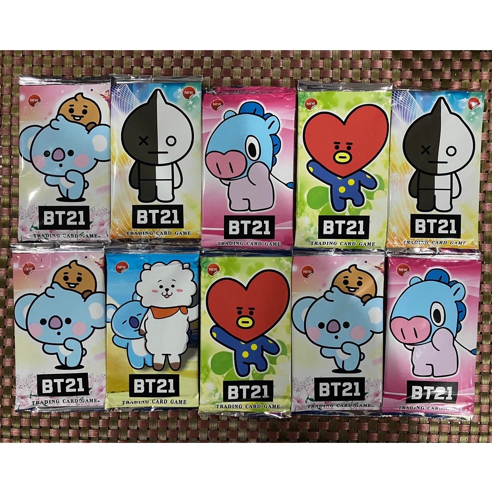BT21 COLLECTIBLE TRADING CARDS | Shopee Philippines