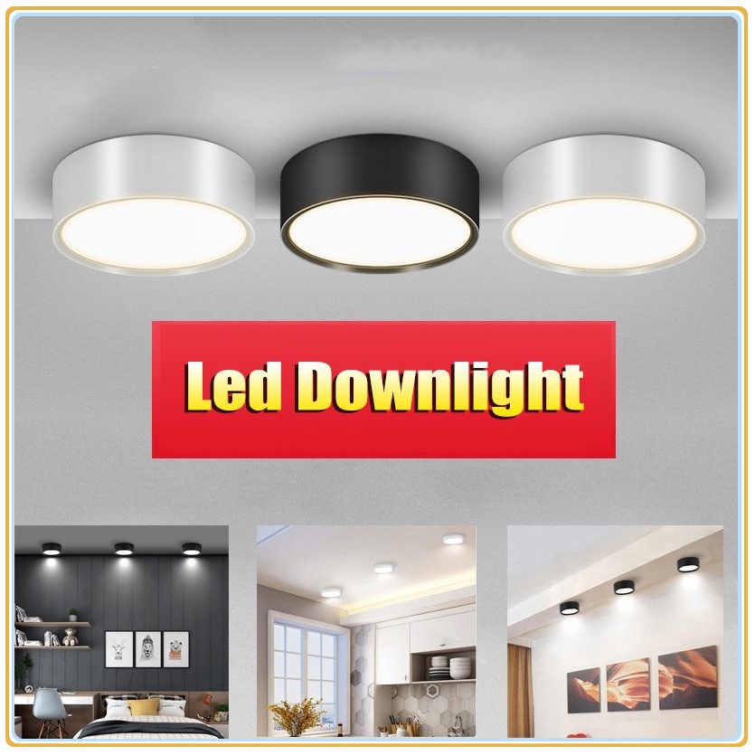 YHLAMP panel ceiling light surface mounted LED spotlight flashlight 5W ...