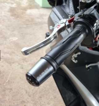 for YAMAHA NMAX 155 2015-2019 Motorcycle Handlebar Grip Ends 1 Pair 7/8 ...