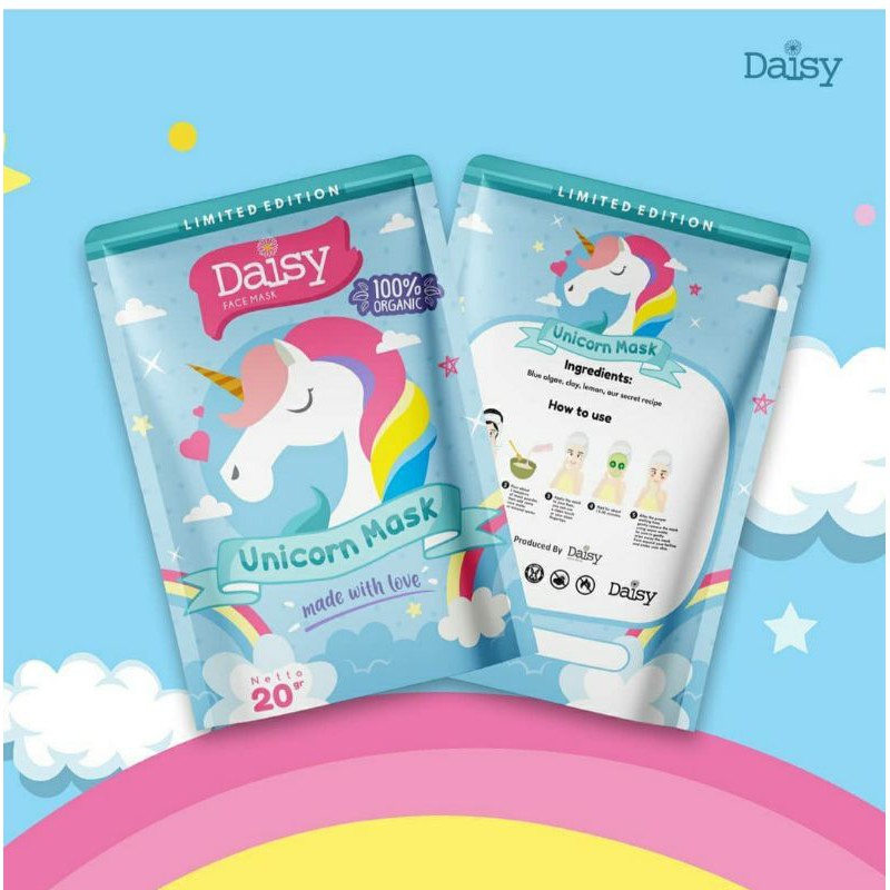 Daisy UNICORN 20 GR (FREE Brush/PLATE/ SPATULA) | Shopee Philippines
