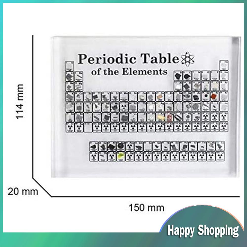 Periodic Table of Elements,Chemical Element Display with Real Samples ...