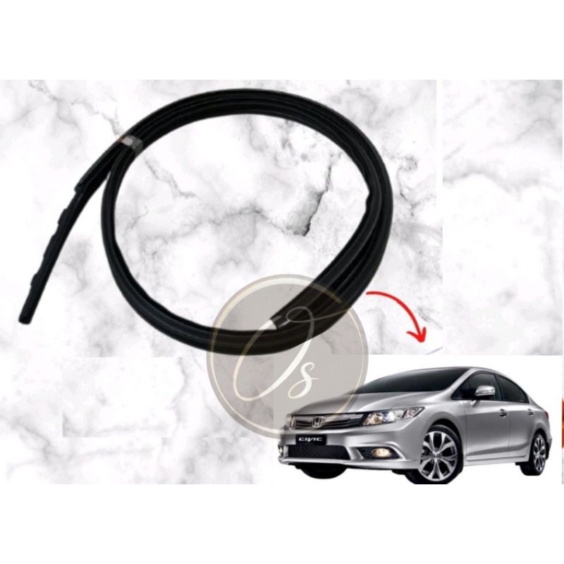 Honda Civic FB TRO 2012 -2015 Roof Moulding roof Rubber Getah Bumbung ... Honda Civic FB TRO 2012 -2015 Roof Moulding roof Rubber Getah Bumbung ...