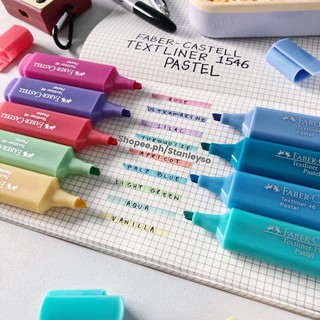 Faber Castell Textliner 1546 Pastel Marker - Highlighter Pen | Shopee ...