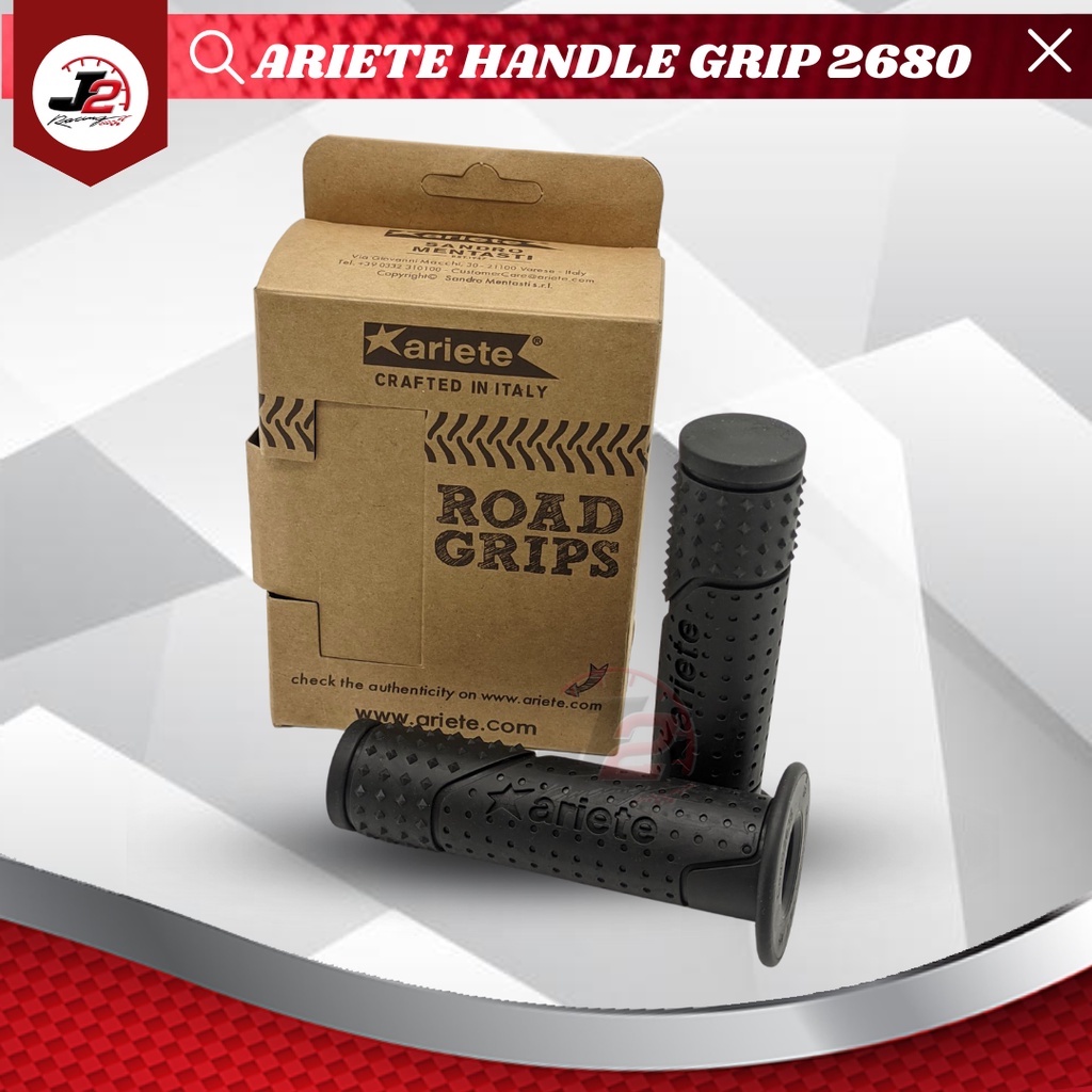 MOTORCYCLE ARIETE RUBBER HANDLE GRIP 2680 | Shopee Philippines