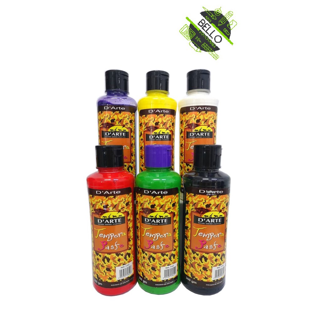 D'arte Tempera Paste 300gm (High Quality, Color Bright with high ...