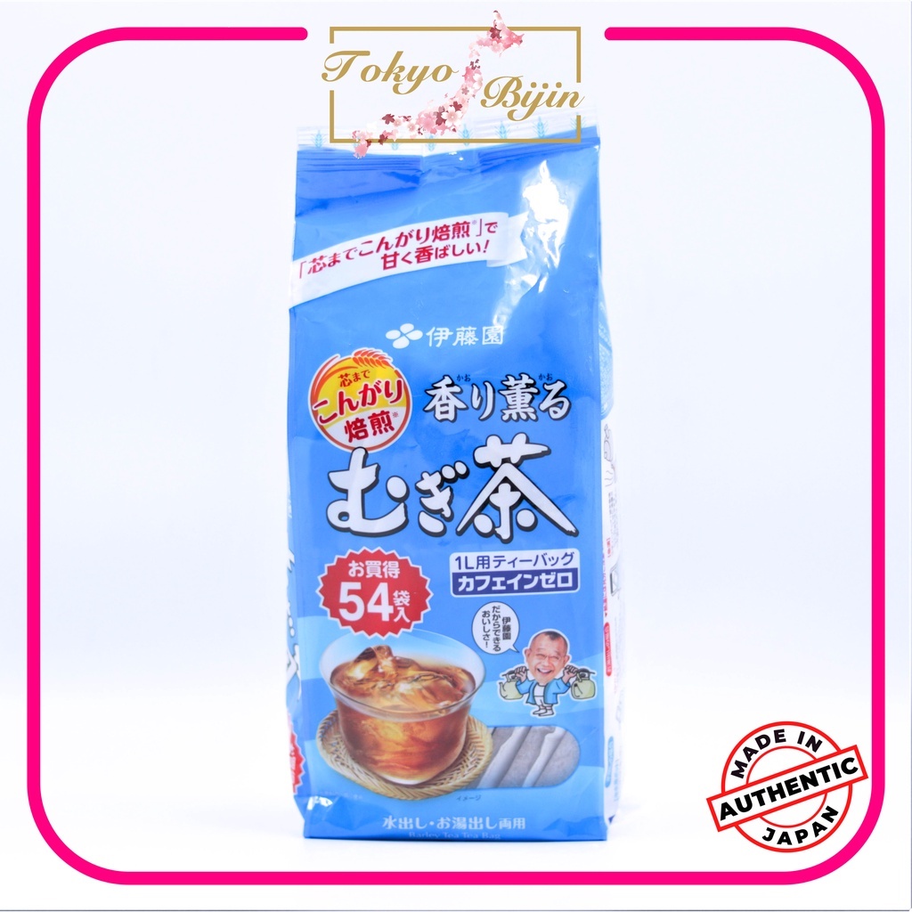 ITOEN MUGICHA ROASTED BARLEY TEA 54 PACKS (405g) | TOKYO BIJIN | Shopee Philippines