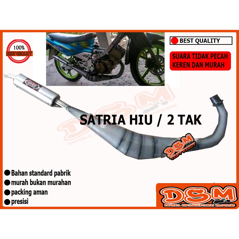 SATRIA 2 STROKE EXHAUST / MALAYSIAN SATRIA HIU EXHAUST / SATRIA 2 ...